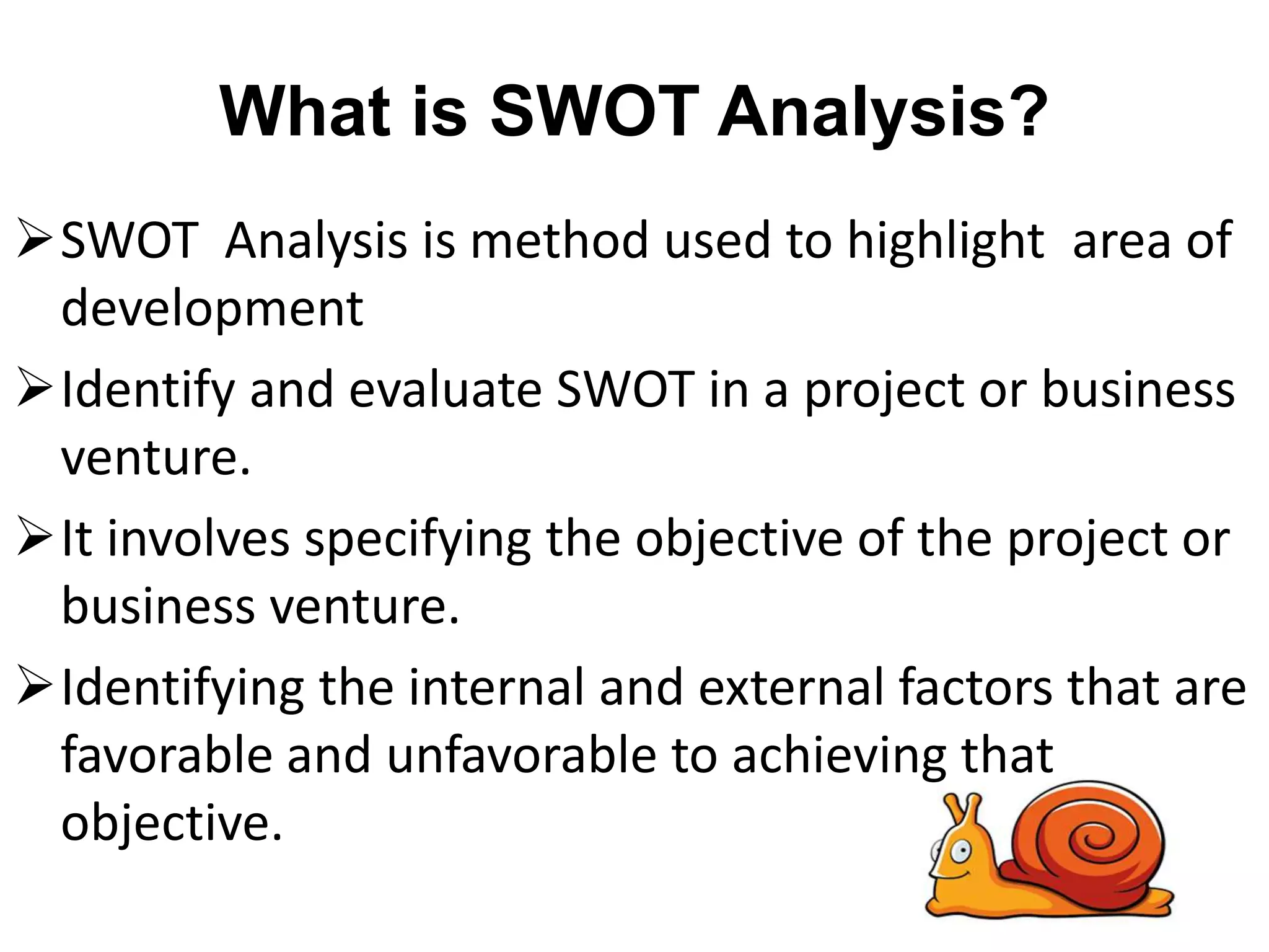 SWOT | PPTX
