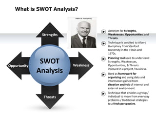 Swot analysis | PPTX