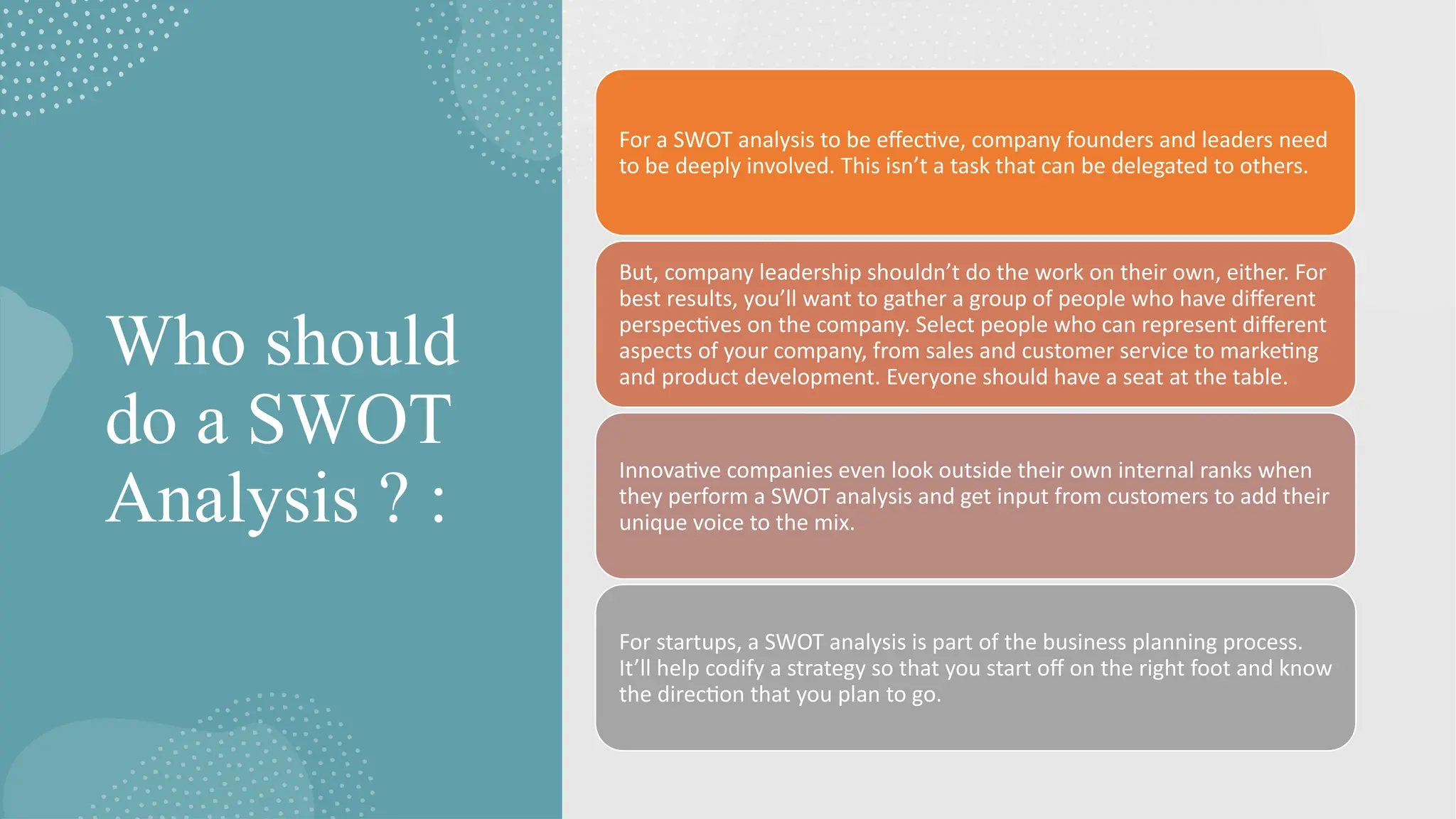 SWOT ANALYSIS MEANING AND THEIR EXAMPLES | PDF