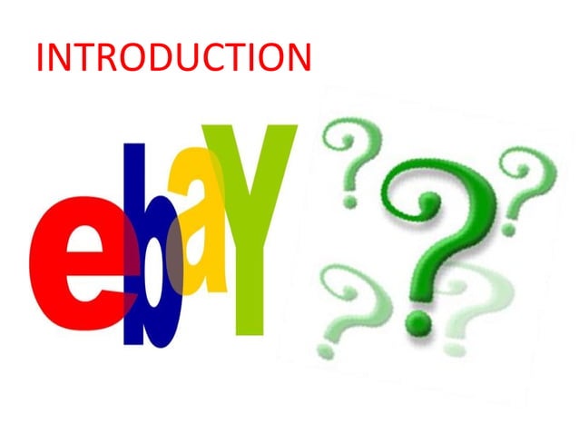 EBAY SWOT ANALYSIS | PPT