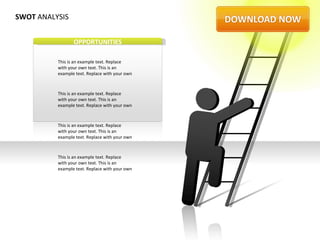 SWOT - Pin Man by Slideshop | PPT