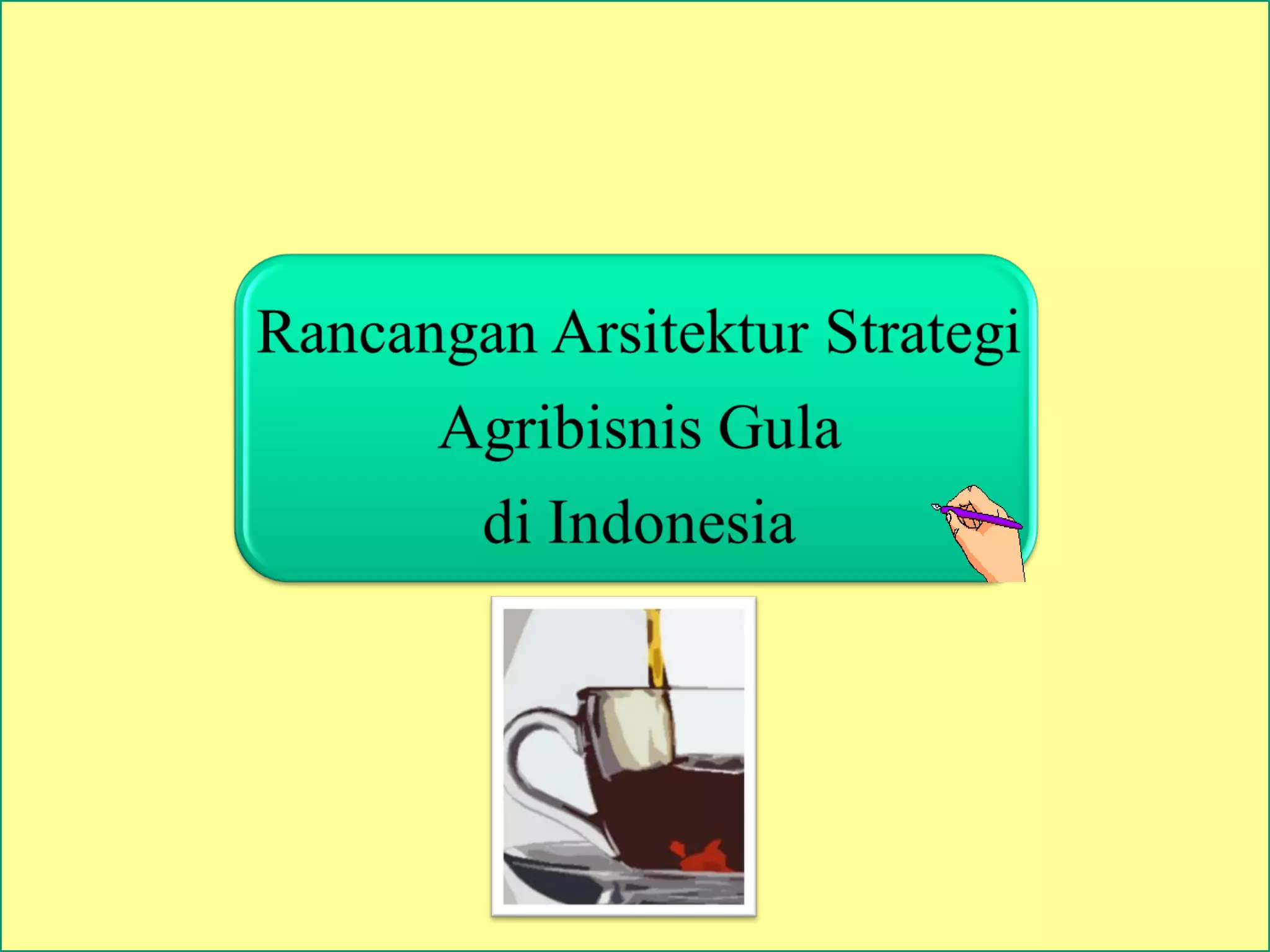 Swot road map-arsitektur | PPT