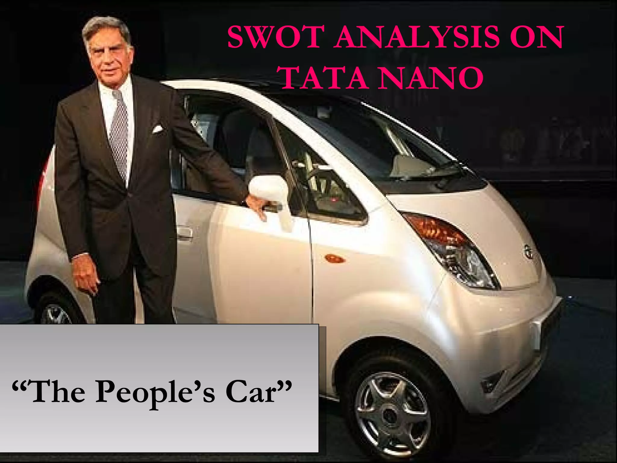 Swot Tata Nano | PPT