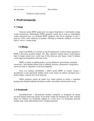 Swot analiza auto kompanije city bugs | PDF