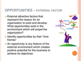 SWOT analysis | PPTX