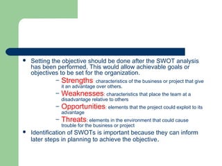 Swot analysis | PPT