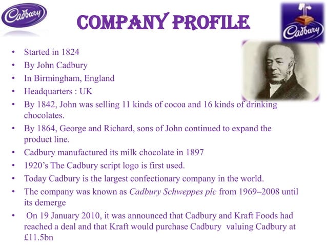 Swot analysis of Cadbury. | PPTX | Food Industry | Industries