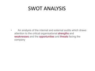 Swot analysis Marketing Principle | PPT