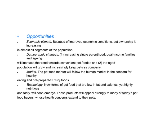 Swot analysis Marketing Principle | PPT