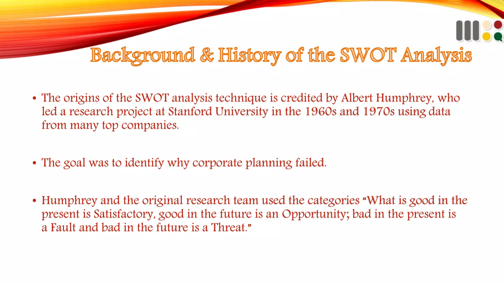 Swot analysis | PPTX