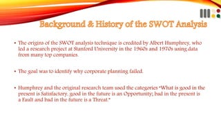 Swot analysis | PPTX