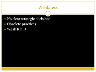 Swot analysis of marketing | PPTX