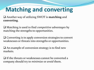 Swot analysis | PPTX