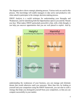 Swot analysis | PDF