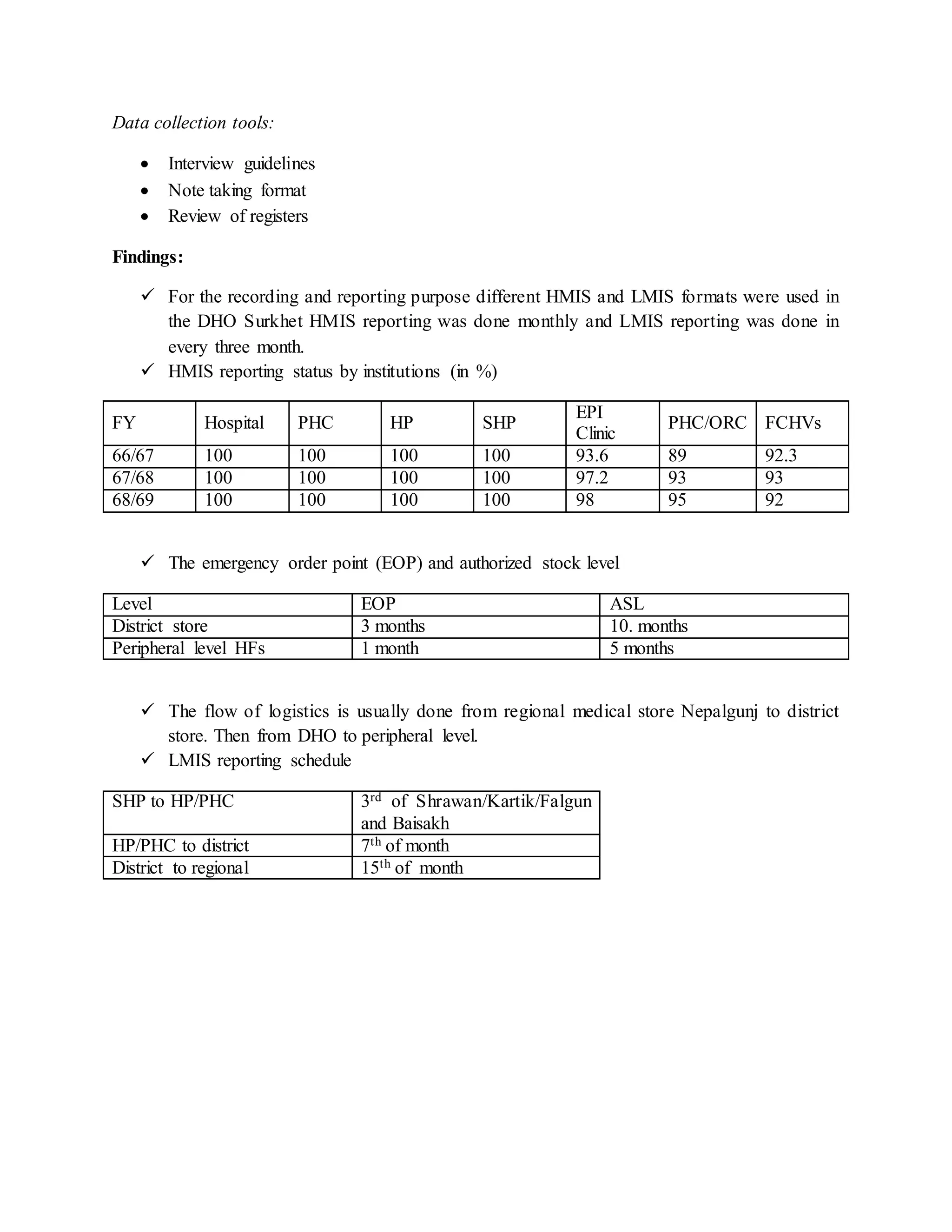 Swot analysis of Safe motherhood, HIV & AIDS, ARI and Logistic Management Program of Nepal | DOCX