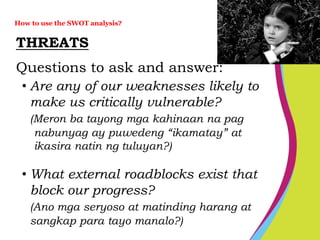 Swot analysis | PPTX