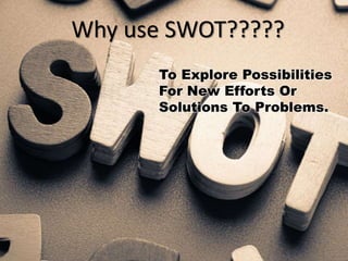 Swot analysis | PPTX