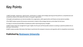 Swot analysis- Why is it important? | PPT