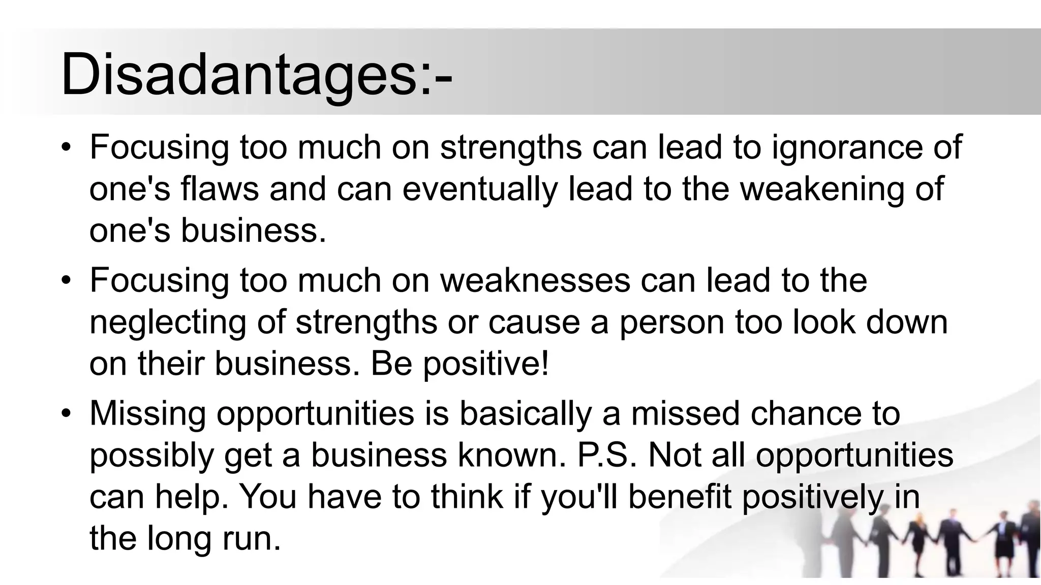 Swot analysis | PPTX