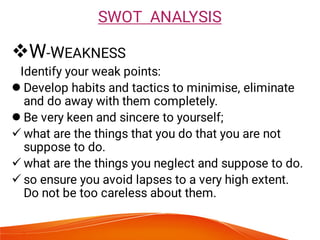 Swot analysis | PPT