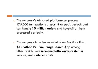 Alibaba SWOT Analysis | PDF