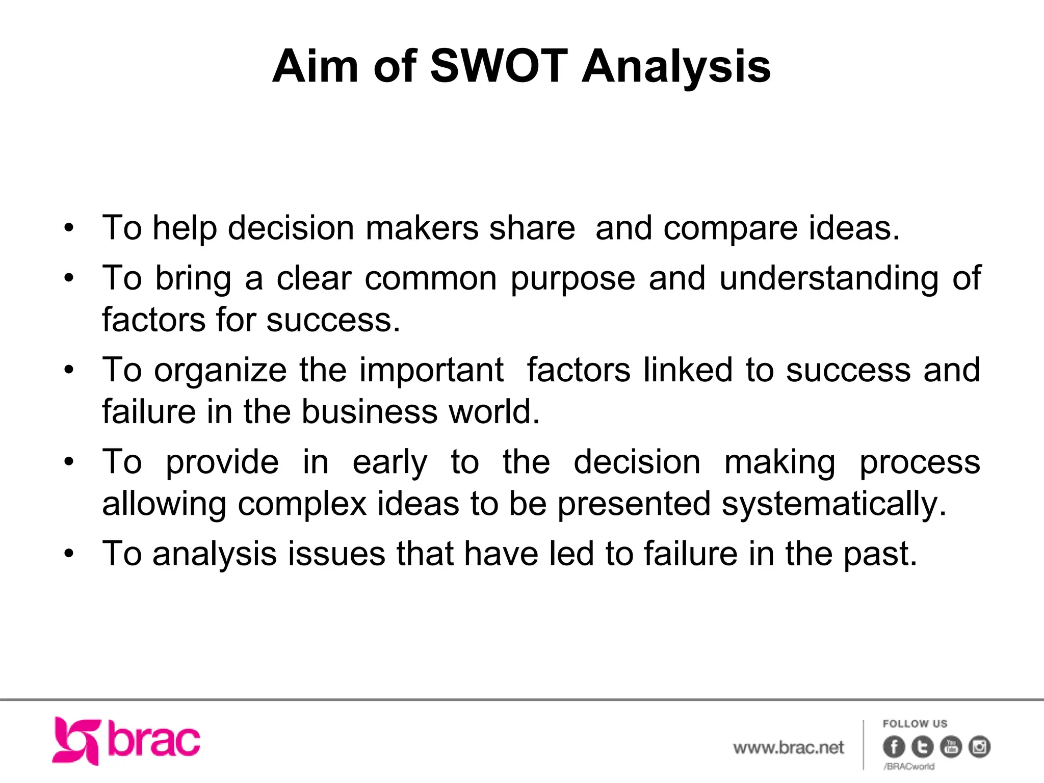 SWOT Analysis.ppt its help for students. | PPT