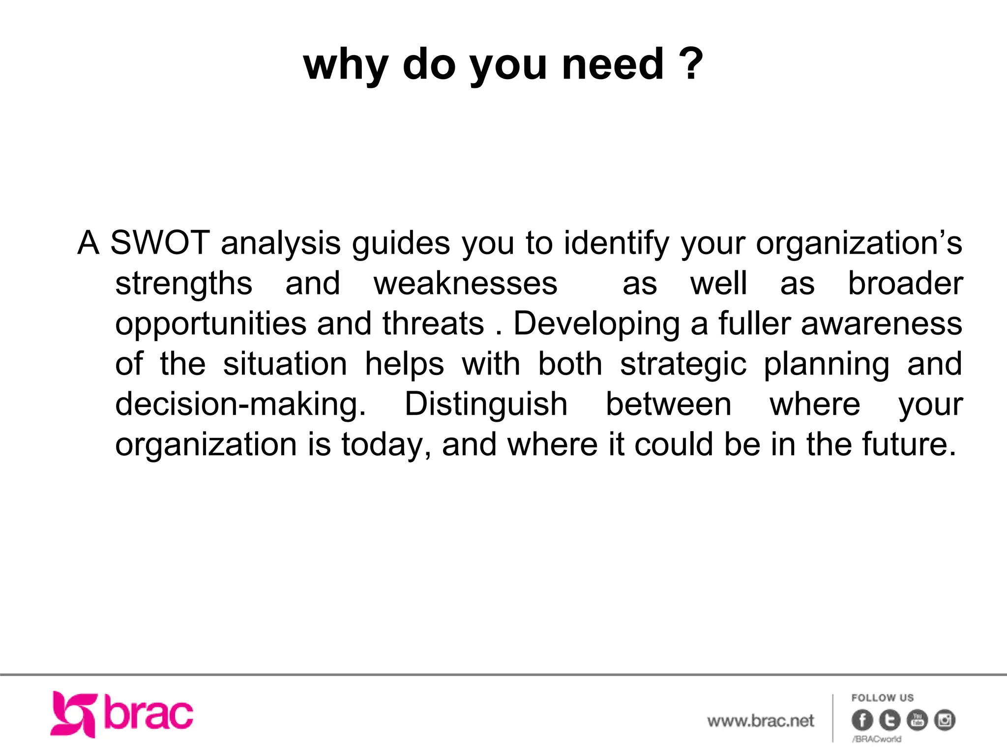 SWOT Analysis.ppt its help for students. | PPT