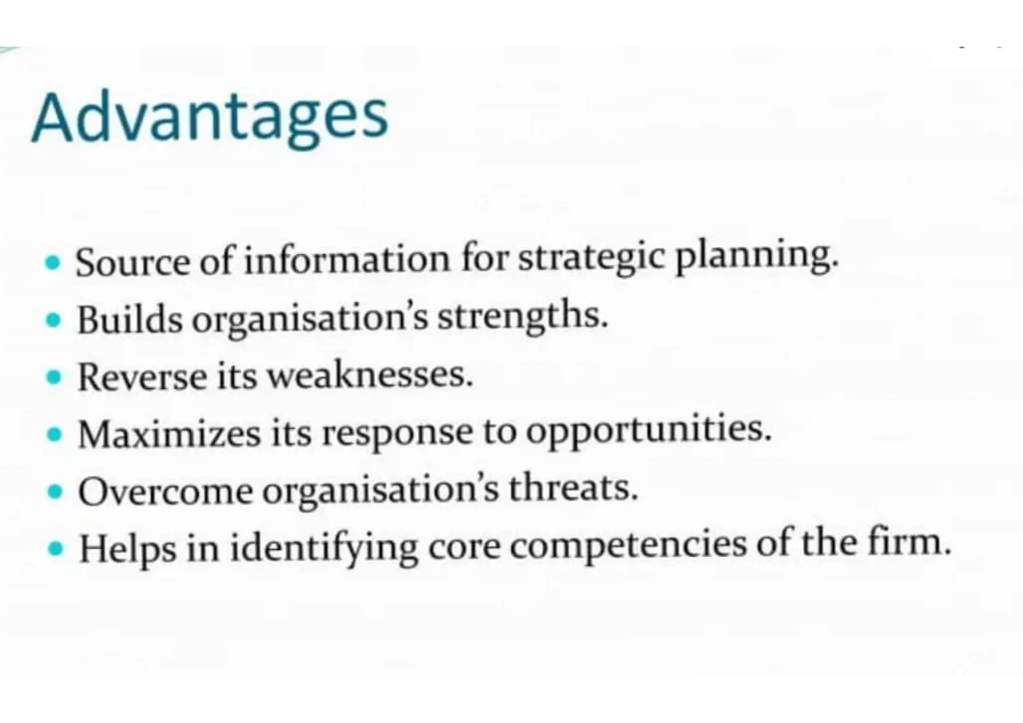 SWOT analysis helps you identify strengths, weaknesses, opportunities ...