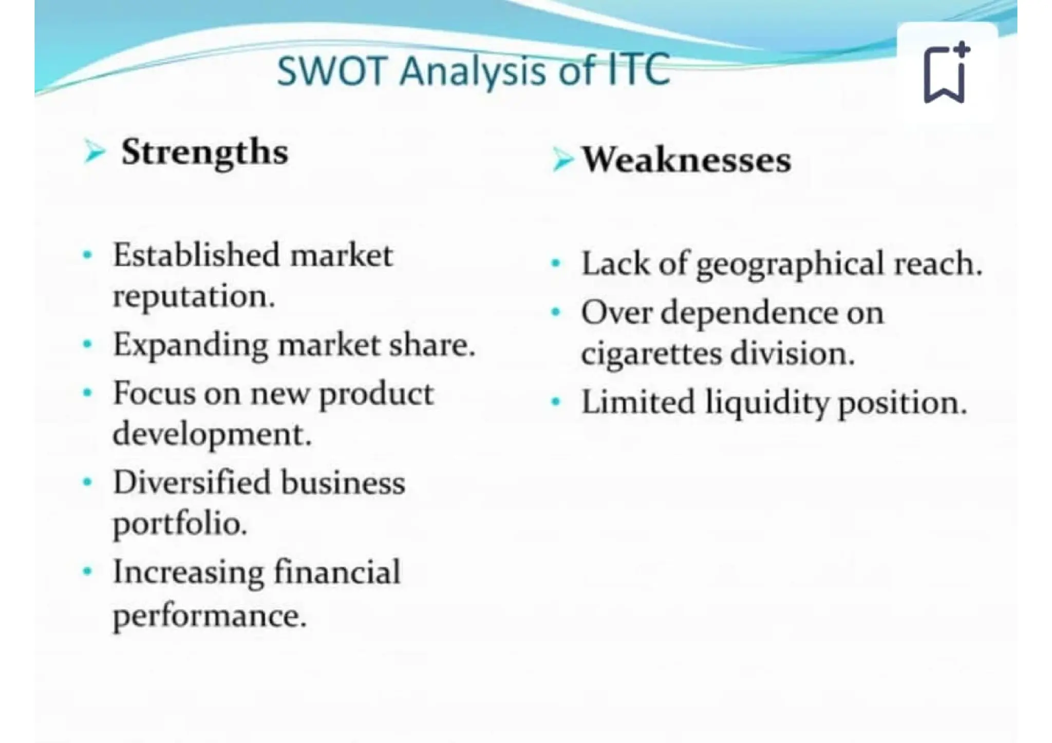 SWOT analysis helps you identify strengths, weaknesses, opportunities ...