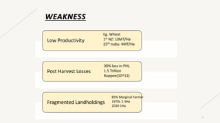 SWOT ANALYSIS of Indian Agribusiness.pdf