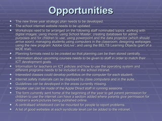 SWOT analysis in education for middle and high schools | PPT