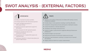 SWOT ANALYSIS - ACCESS ENGINEERING.pptx