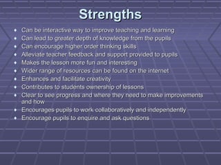 Swo tanalysis ict intergated within physical education lessons | PPT