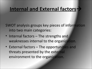 Swot Analysis1 | PPT