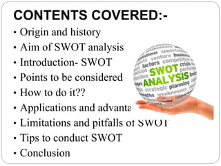 Swot analysis | PPTX
