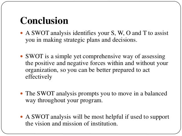 Swot Analysis swot-analysis