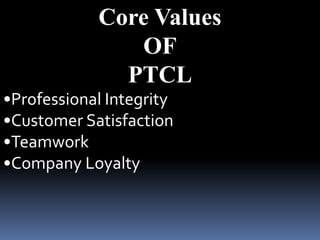 SWOT analysis: a case study of ptcl | PPTX