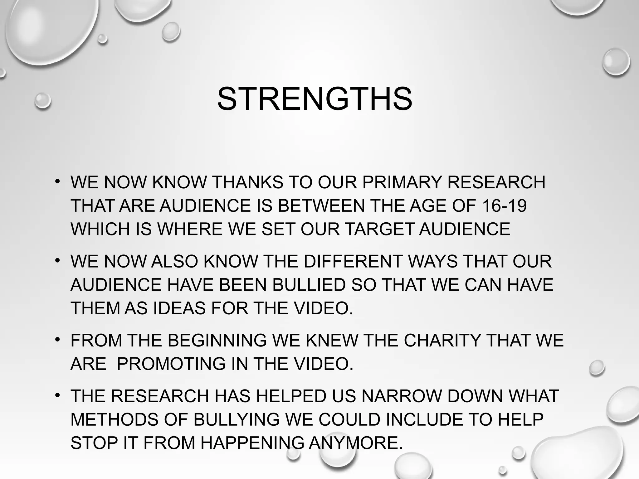 Swot analysis (after research) | PPT