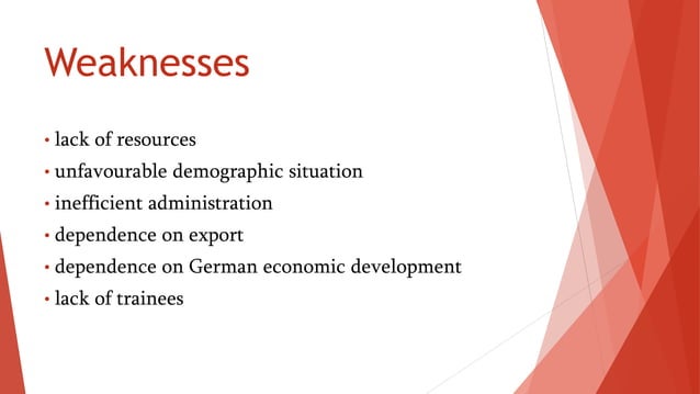 SWΟΤ analysis Austria | PPTX