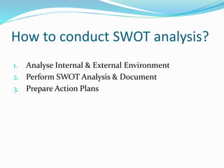 Swot analysis & BCG Mtrix | PPT