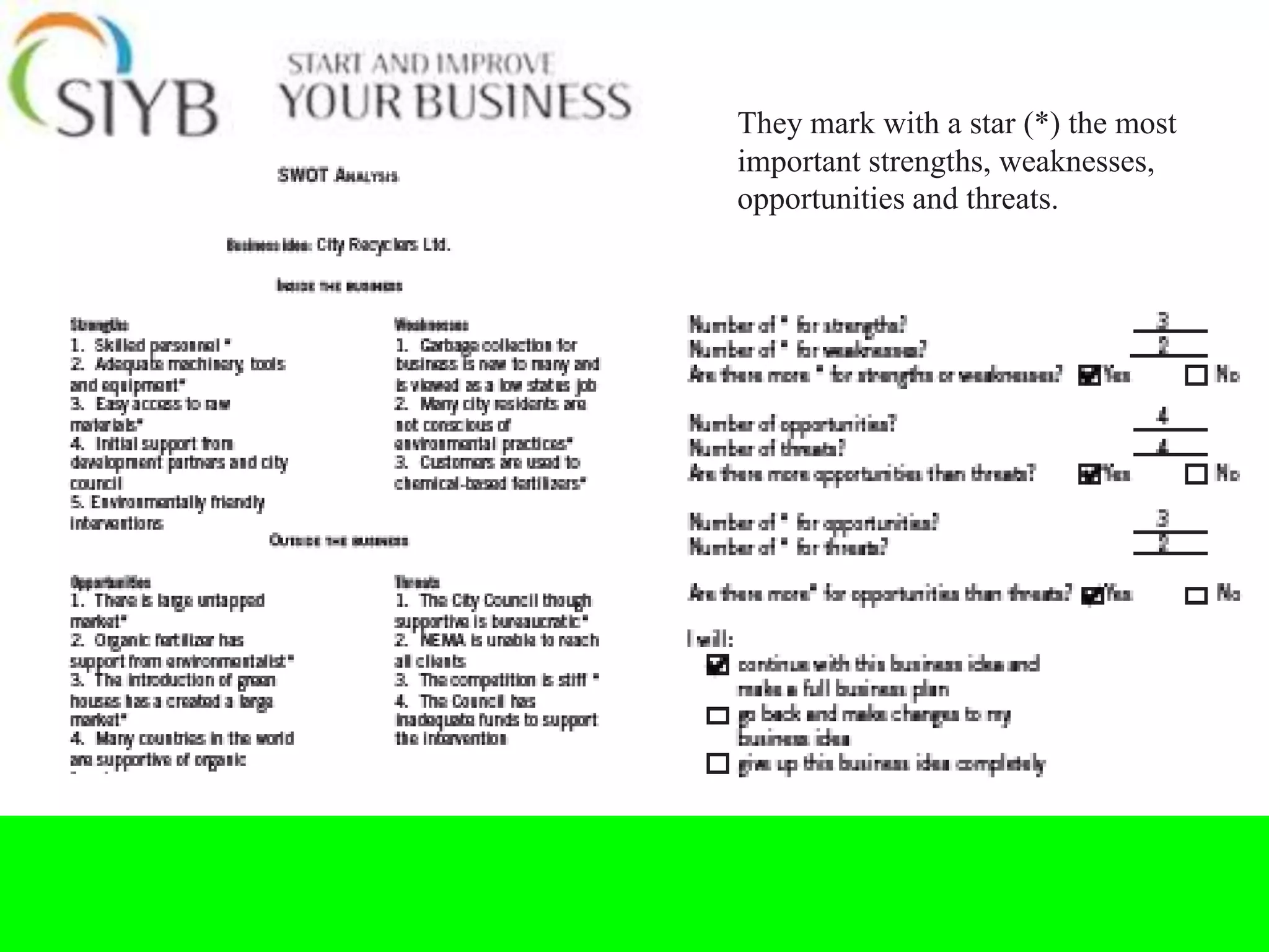 Swot analysis case study | PPTX