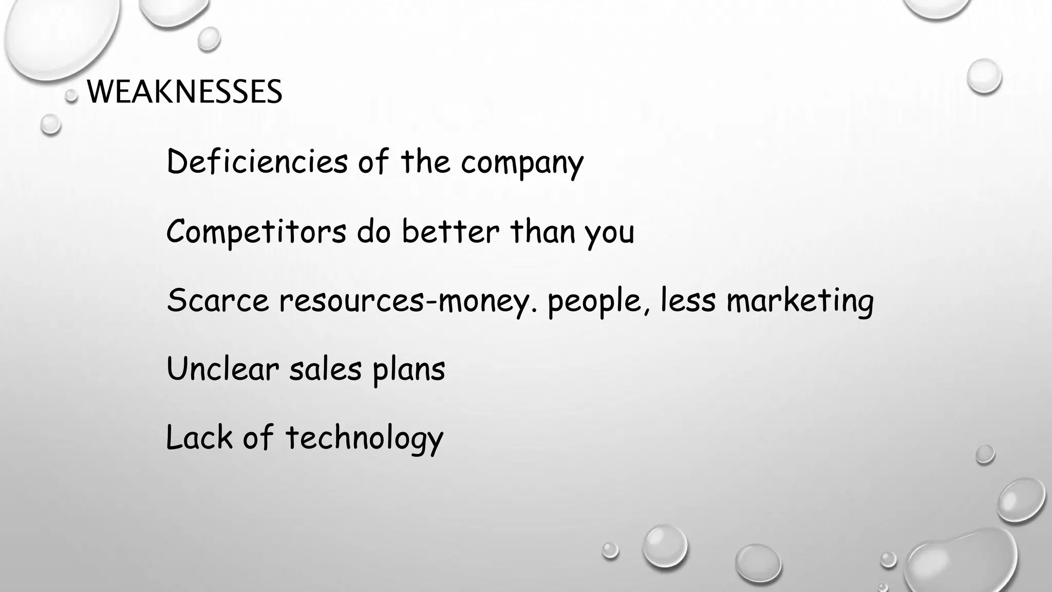 SWOT analysis in business environment | PPTX