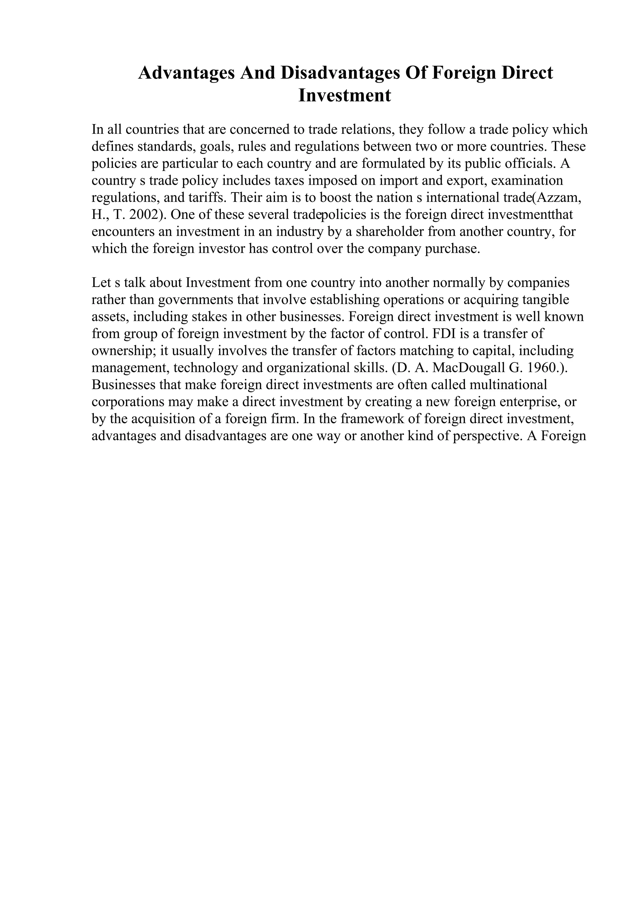 Swot Analysis Essay Sample. Swot analysis essay example. A Swot ...