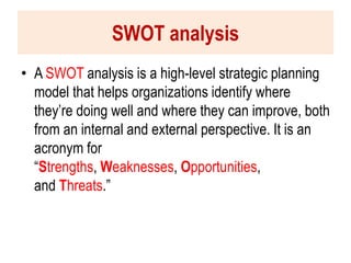 Swot analysis for bd hydroponic farm | PPTX