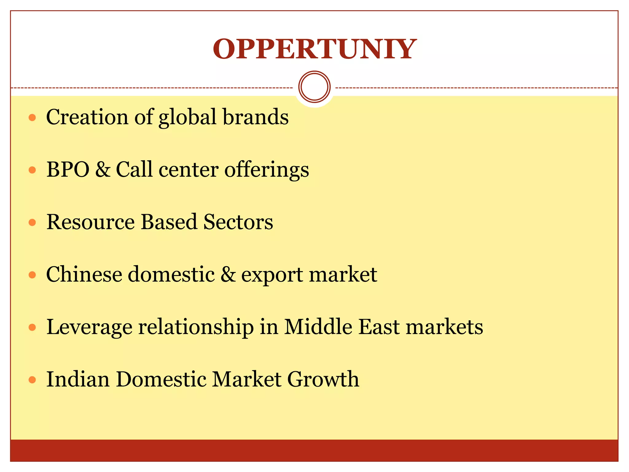 Swot analysis for india | PPTX