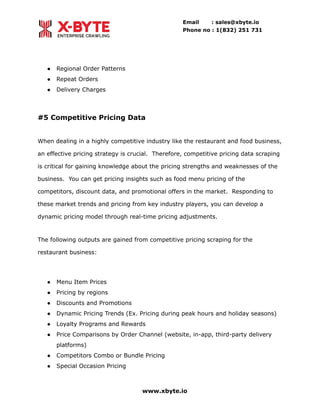 SWOT Analysis for Restaurants: A Strategic Guide | PDF