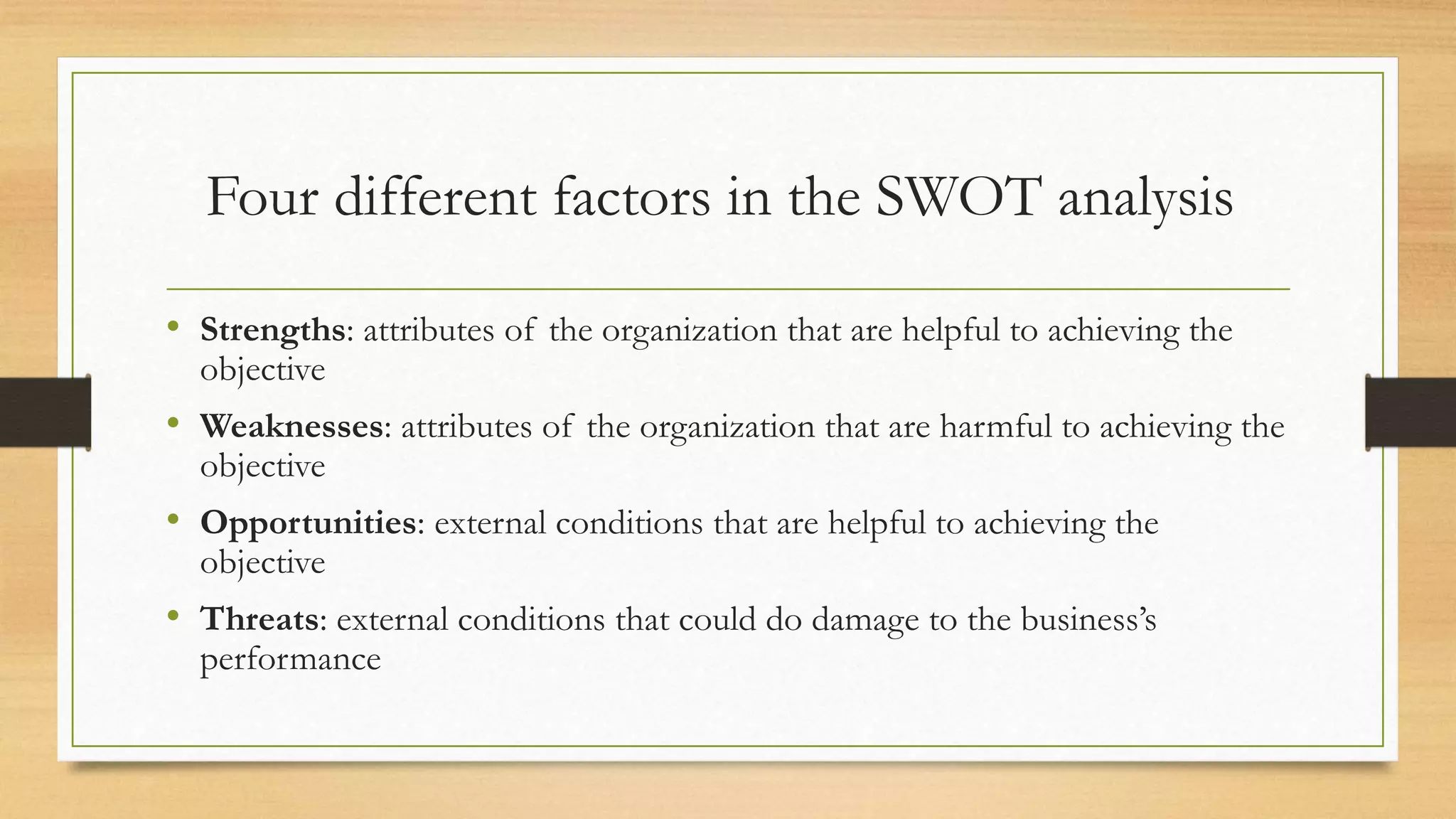 SWOT Analysis for Your Startup Business | PPTX | Business | Business ...