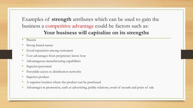 SWOT Analysis for Your Startup Business | PPTX | Business | Business ...
