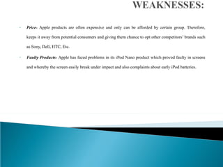 iPad SWOT analysis | PPT | Tablets and E-readers | Consumer Electronics