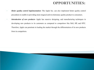 iPad SWOT analysis | PPT